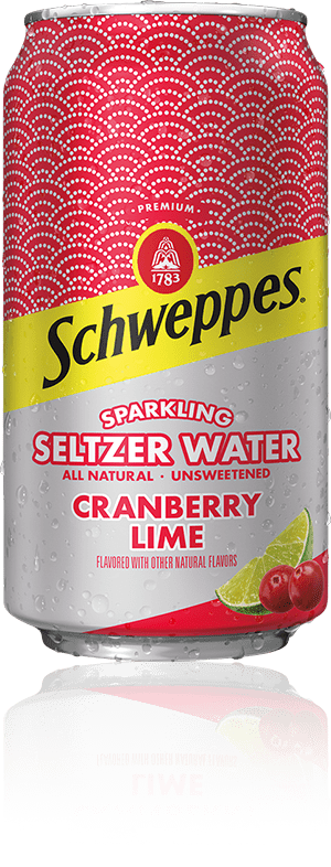 Raspberry Lime Sparkling Seltzer Water | Schweppes